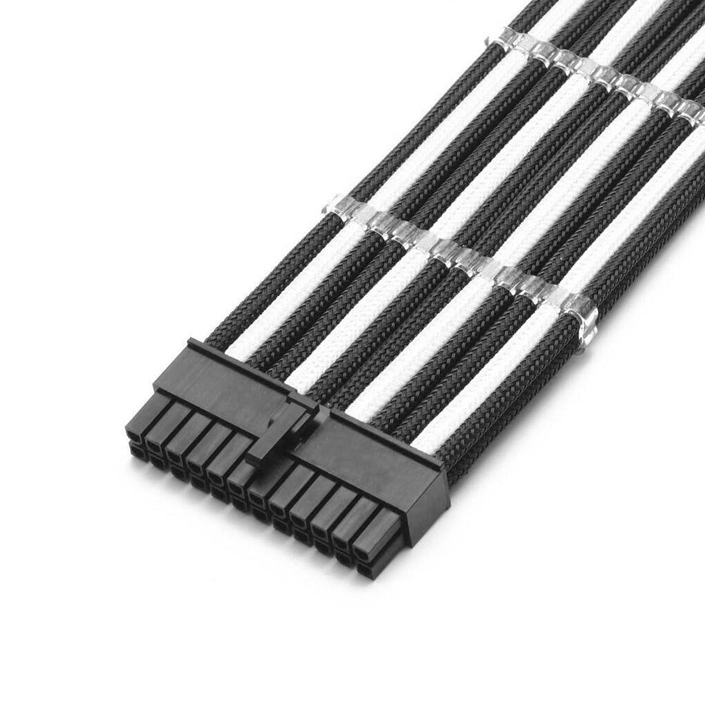 24 Pin ATX / Motherboard Sleeved Modular Power Supply Cable – ModPC